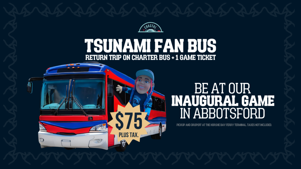 JOIN THE TSUNAMI FOR THEIR INAUGURAL GAME | Coastal Tsunami